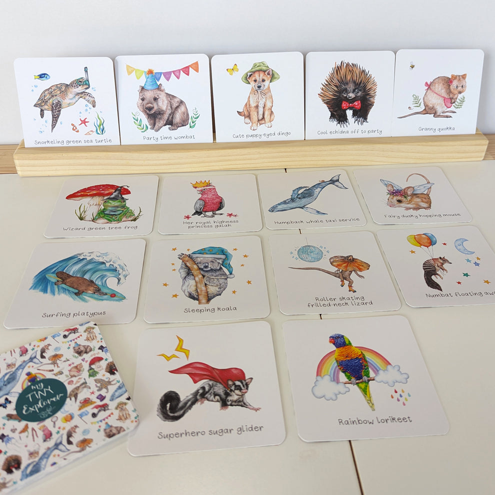 Australian Animal Memory Card Game DIGITAL DOWNLOAD – My Tiny Explorer